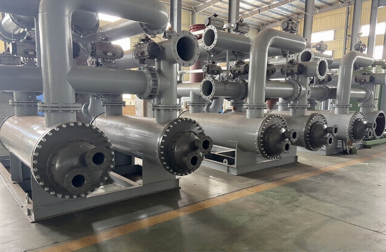 Shell And Tube Heat Exchanger Unit - Mitra terpercaya cooling system Anda